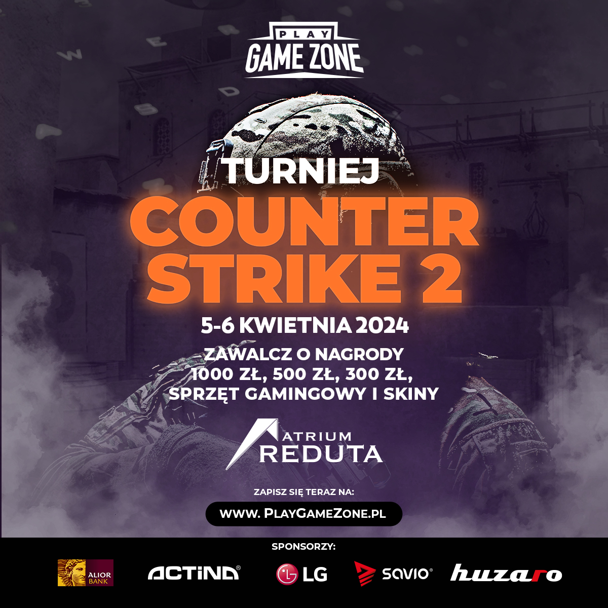 TURNIEJ COUNTER STRIKE w Atrium Reduta - PLAY GAME ZONE - G-City Reduta